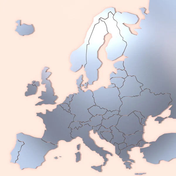Europe 3D texture map — Stock Photo © albasu #77404402