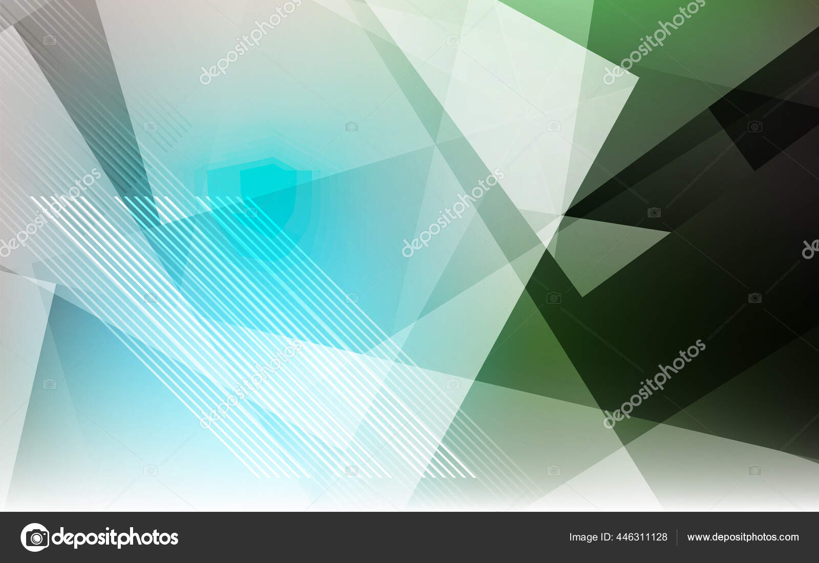 Abstract Wide Technology Background Hexagons Gear Wheels Tech Circuit ...