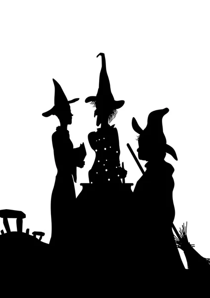 3 Witches Clipart