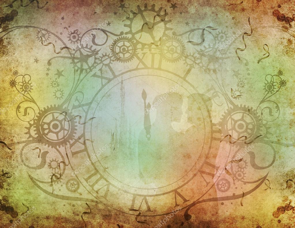 Grungeclocks horizontal cinderella Stock Photo by ©welburnstuart 66527417