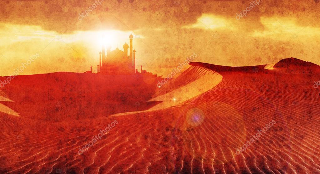 Aladdin Desert Background