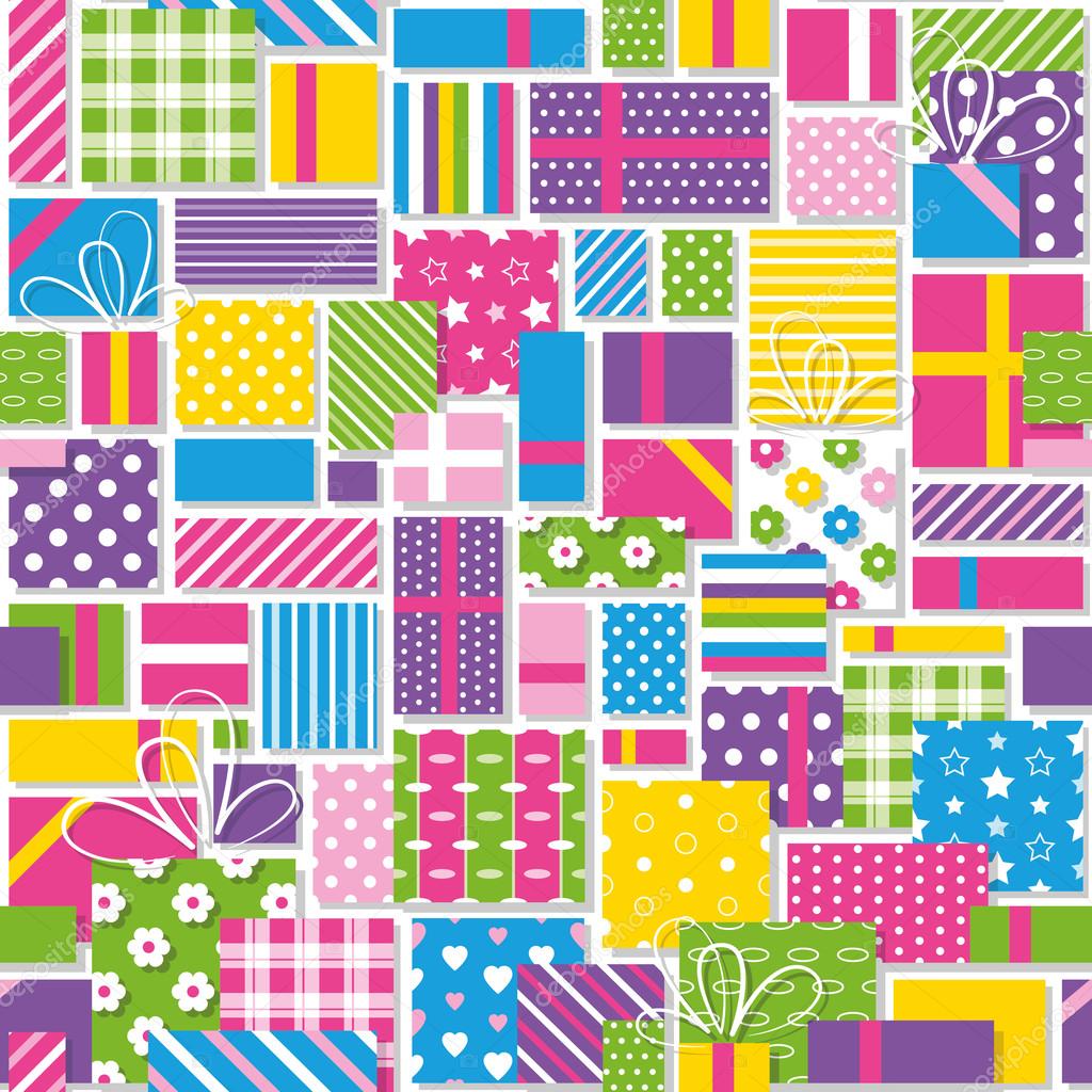 Birthday presents pattern Stock Vector Image by ©Jelena_Z #62866957
