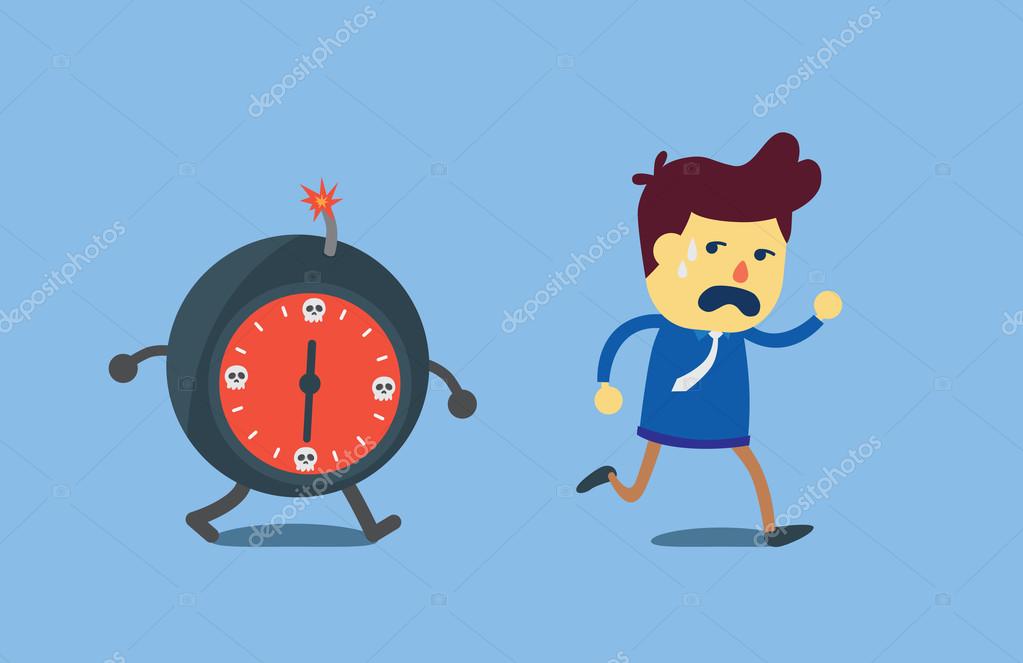 Businessman run away from bomb time Stock Vector Image by ©solar22 ...