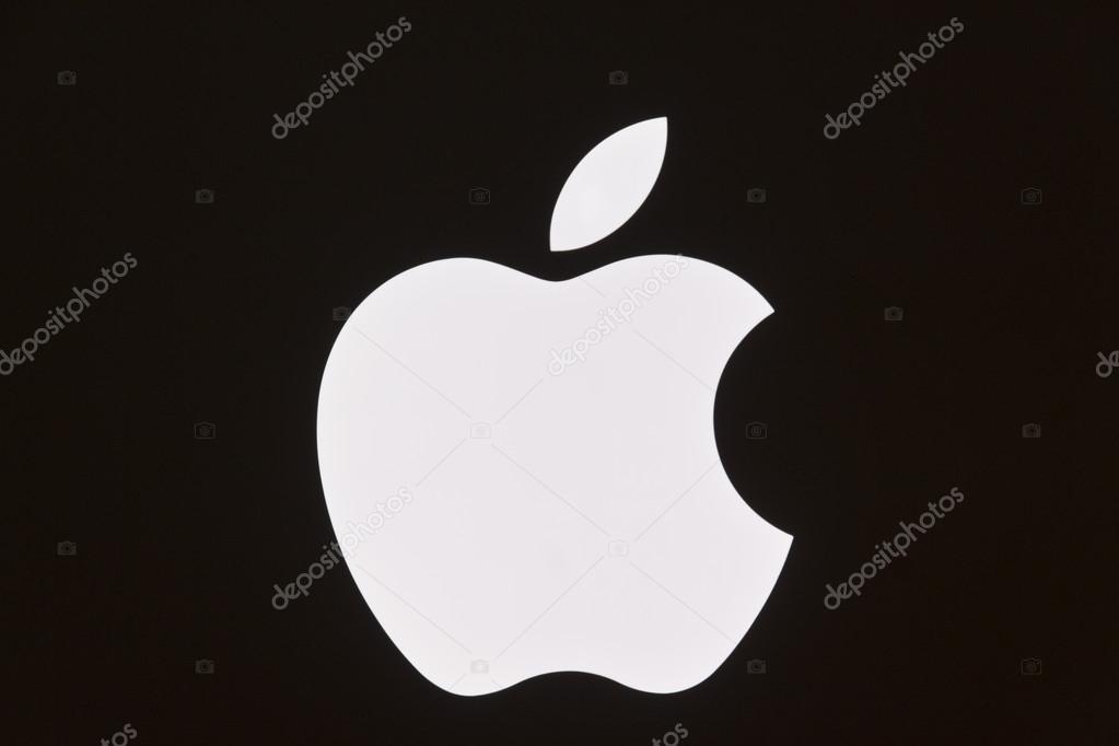 Logo Apple store for electonic devices in amsterdam — Stock Editorial ...