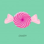 Rectangular candy cartoon Stock Vector Image by ©yupiramos #9964434