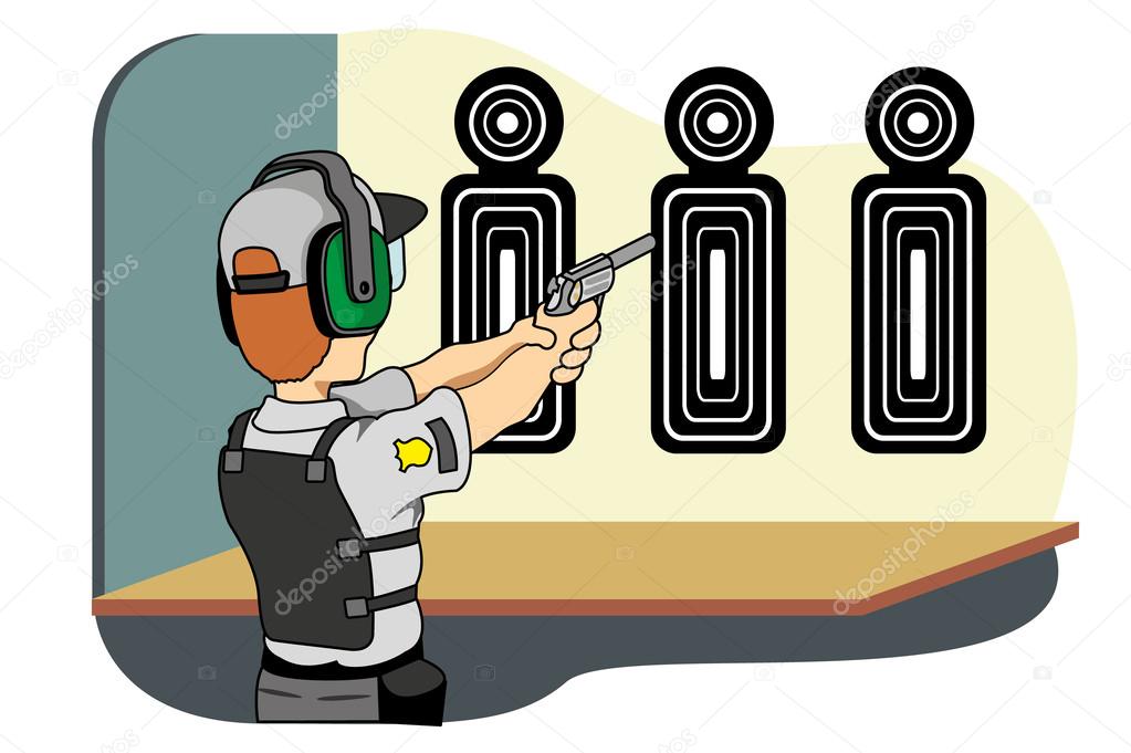 Professional safety training shooting, ideal for training material and ...