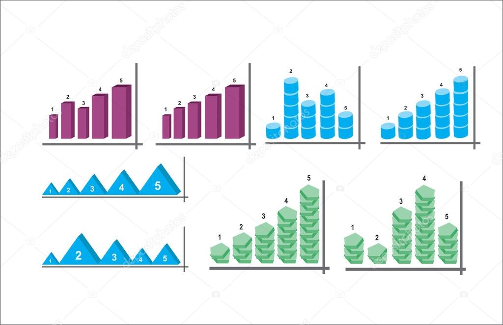 Growth chart Stock Vector Image by ©rusma #64658351