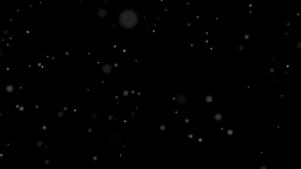Black background with flying dots — Stock Video © naline #63863963