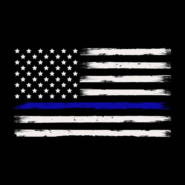 Thin blue line Vector Art Stock Images | Depositphotos