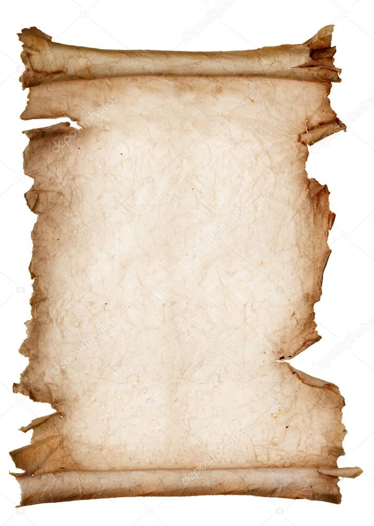 Real Paper Scroll