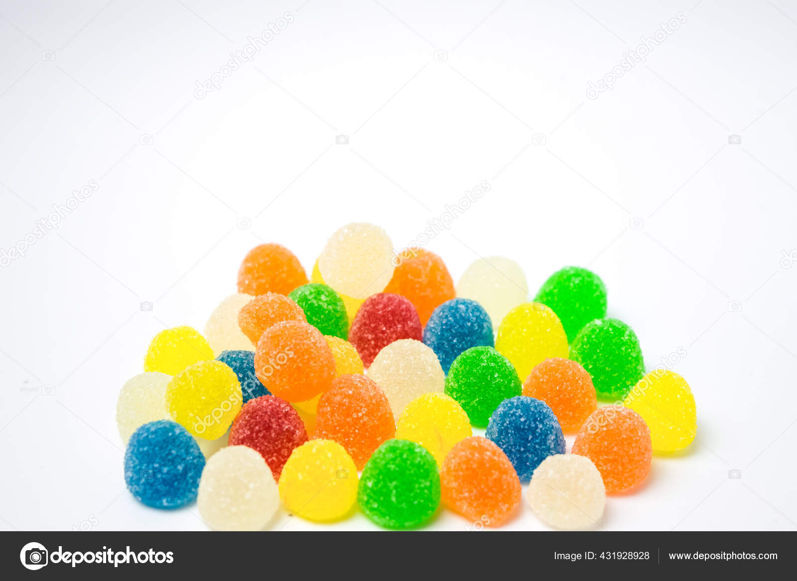 Heap Gummies Forming Background Stock Photo by ©CervusRobur 431928928