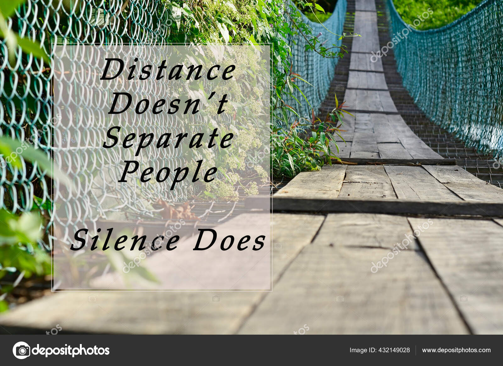 Image Wordings Quotes Distance Doesn't Separate People Silence Does ...