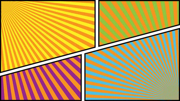 Comic book panels, Royalty-free Comic book panels Vector Images ...