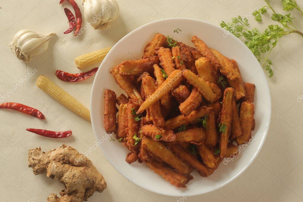 Ma z crujiente frito beb o bu uelos de ma z beb preparado por fre r al ...