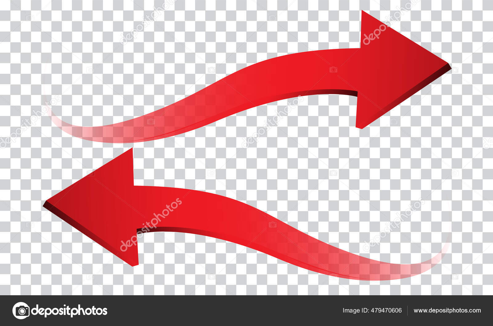 Flecha Roja Fondo Transparente Direction Arrow Clipart Hd PNG, Simple
