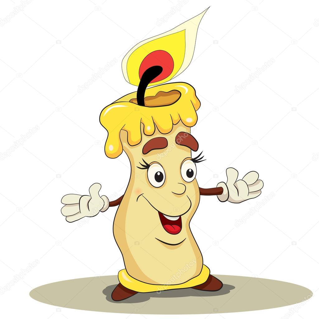 Burning Candle Animation