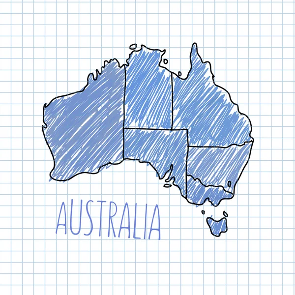 100,000 Australian hand drawn map Vector Images | Depositphotos