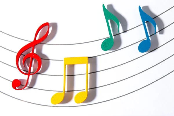 Color Musical Notes Stock Photo by ©PeterSvetoslavov 77879028