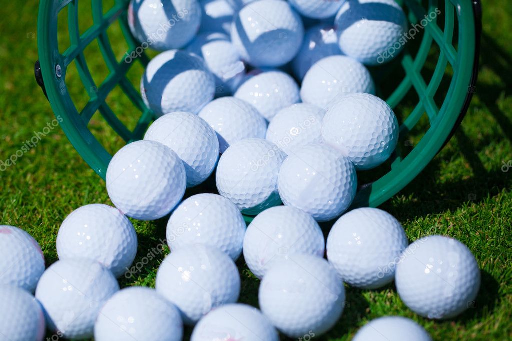 Golf balls — Stock Photo © drevalyusha #64127861