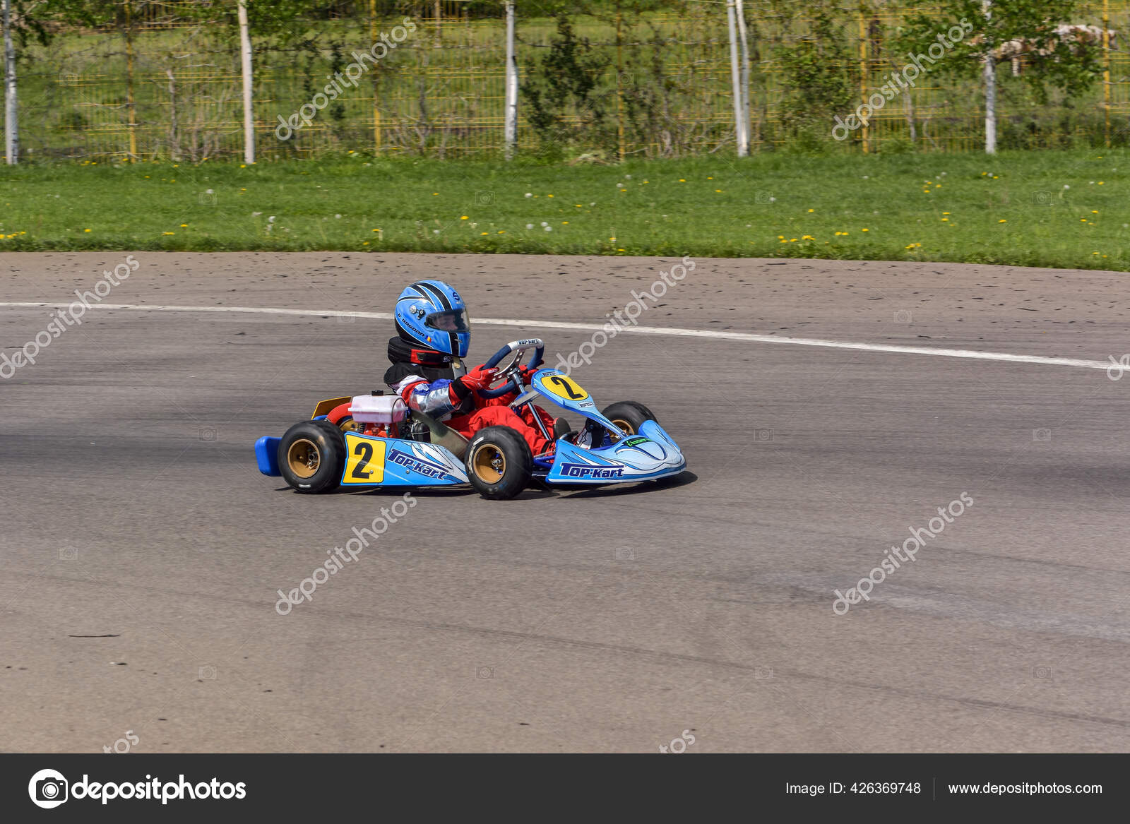 Prejmer Brasov Romania May Unknown Pilots Competing National Karting ...