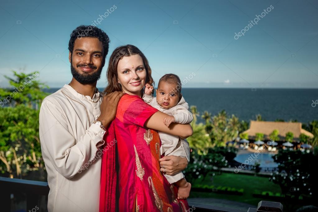 Mixed Babies White And Indian