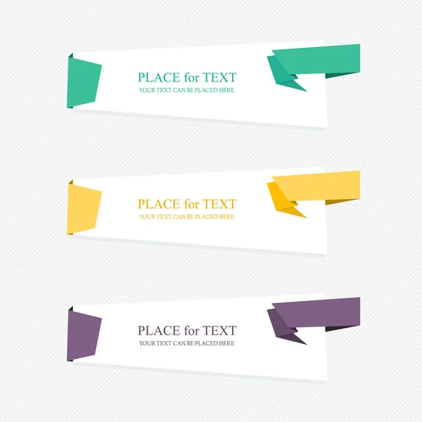 Colorful and decorated paper banners Stock Vector Image by ©Gapchuk ...