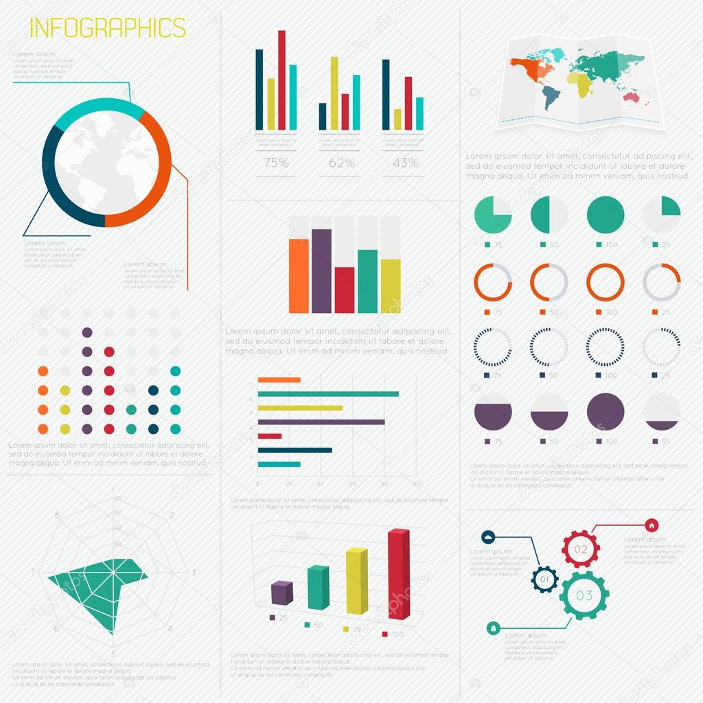 Diagrams and Statistics Presentation Stock Vector Image by ©Gapchuk ...
