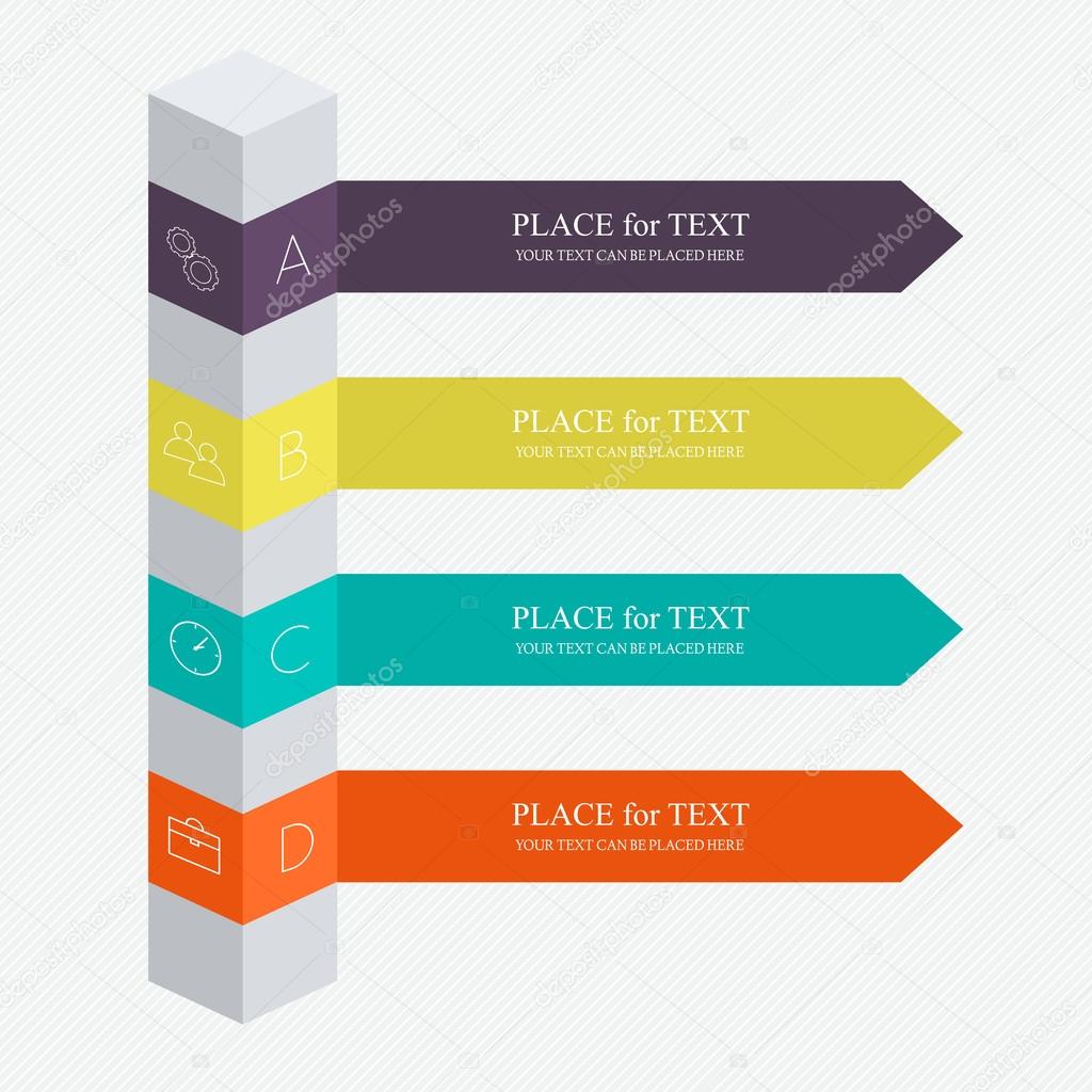Kotak teks berwarna Vektor Stok oleh ©Gapchuk_Olesia 65431005