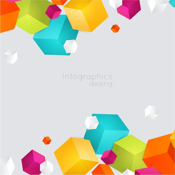 Color cubes background Stock Vector Image by ©Gapchuk_Olesia #65908017