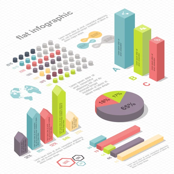 Flat 3d isometric infographic Stock Vector Image by ©Gapchuk_Olesia ...