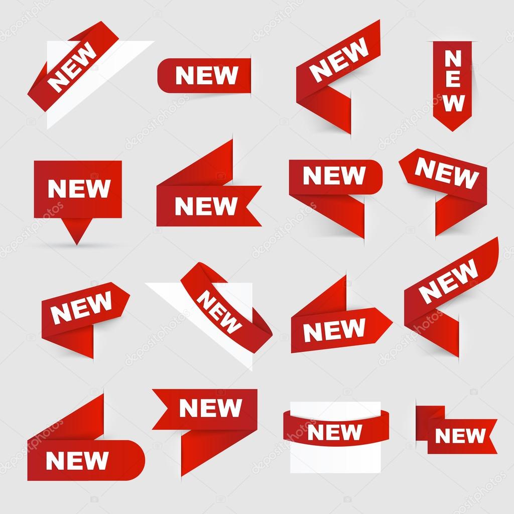 New Sign set Stock Vector Image by ©Gapchuk_Olesia #81132068