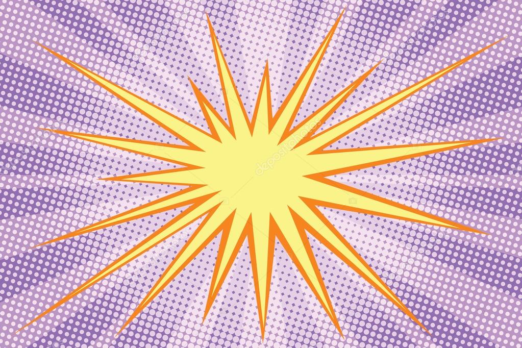 Retro comic background raster gradient halftone Stock Vector by ...