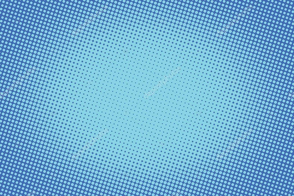 Retro comic blue background raster gradient halftone Stock Vector by ...