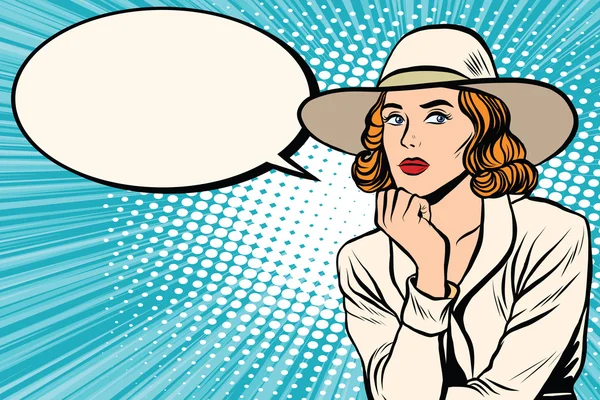 Thinking woman Vector Art Stock Images | Depositphotos