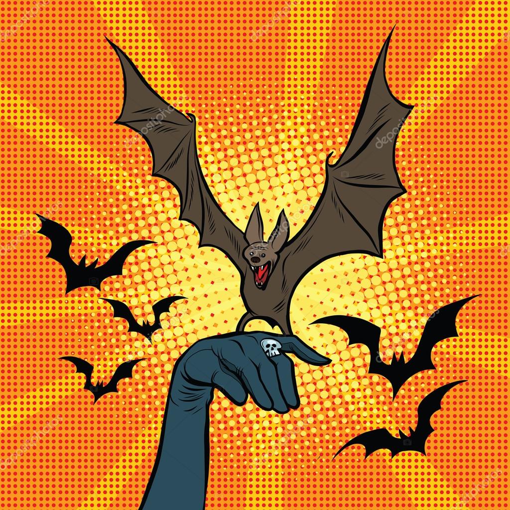 Evil Bat Drawings