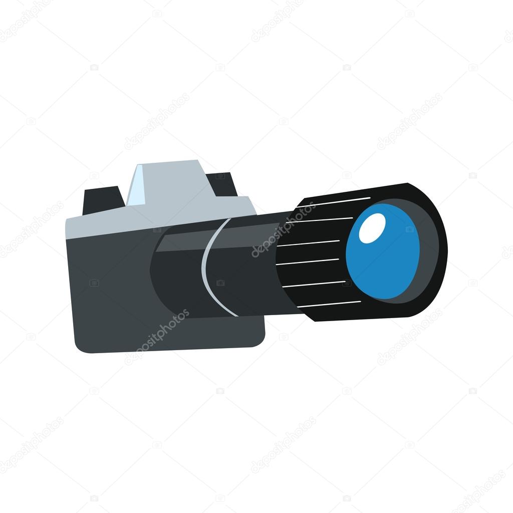 Stylized camera with lens Stock Vector Image by ©studiostoks #65583097