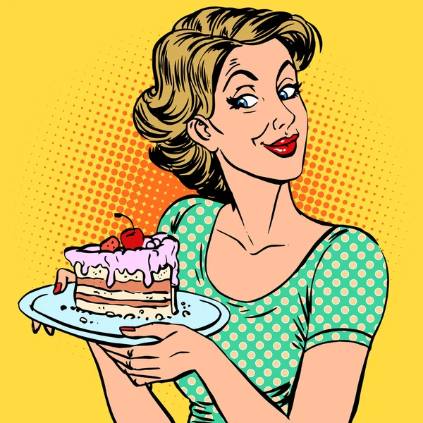Woman cake Stock Vectors, Royalty Free Woman cake Illustrations ...
