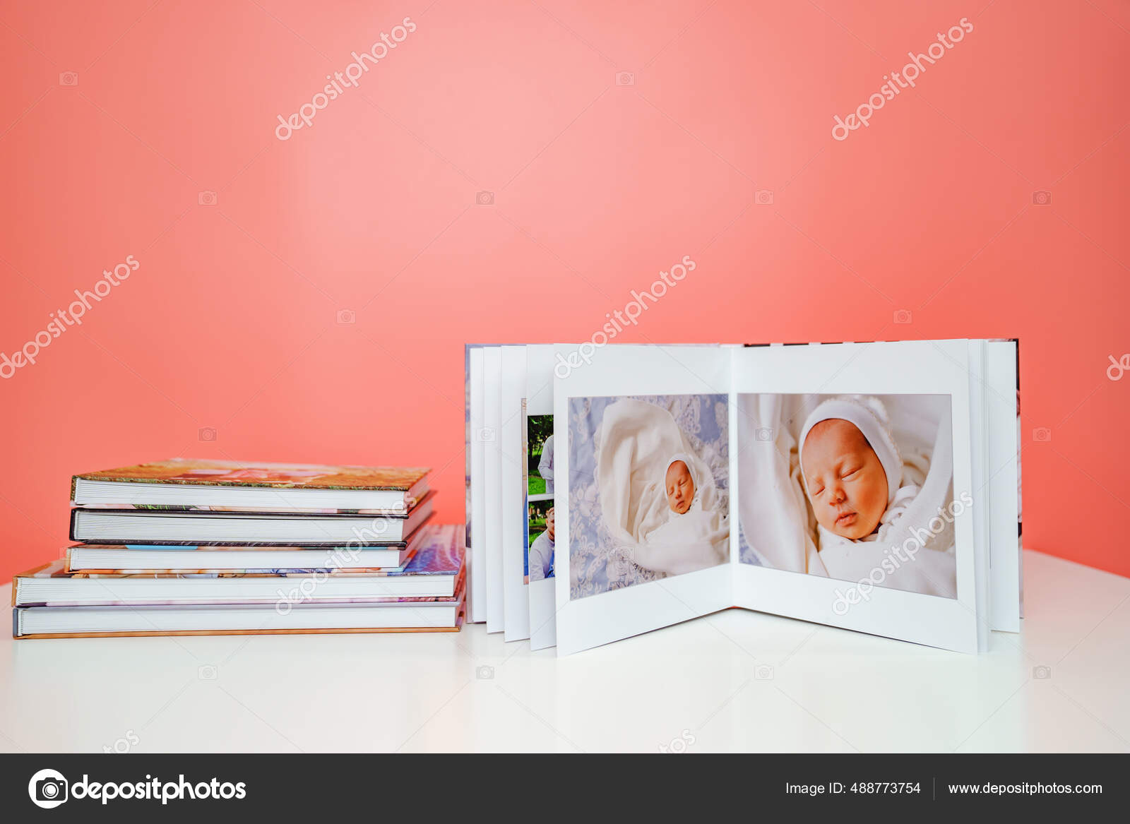 Open Photo Album Book