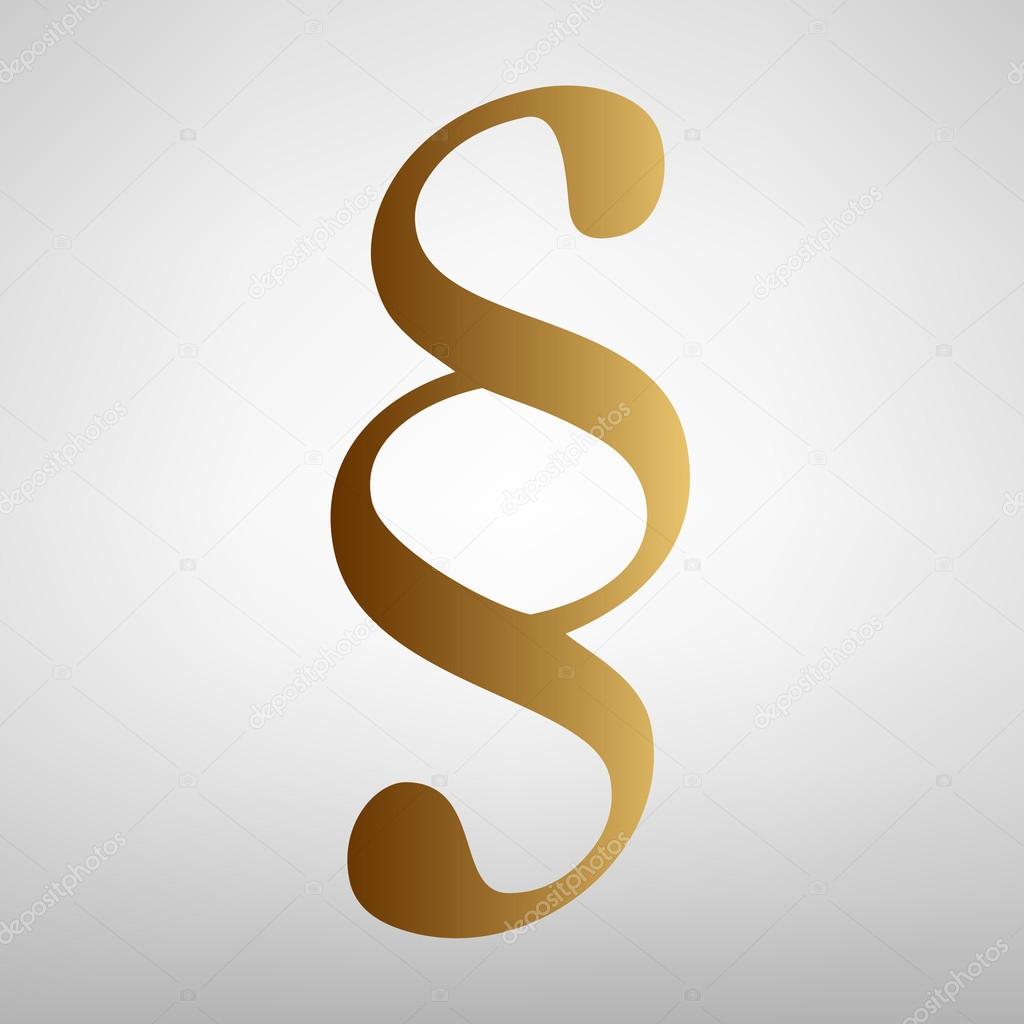 Señal de párrafo. Icono de estilo plano 2022