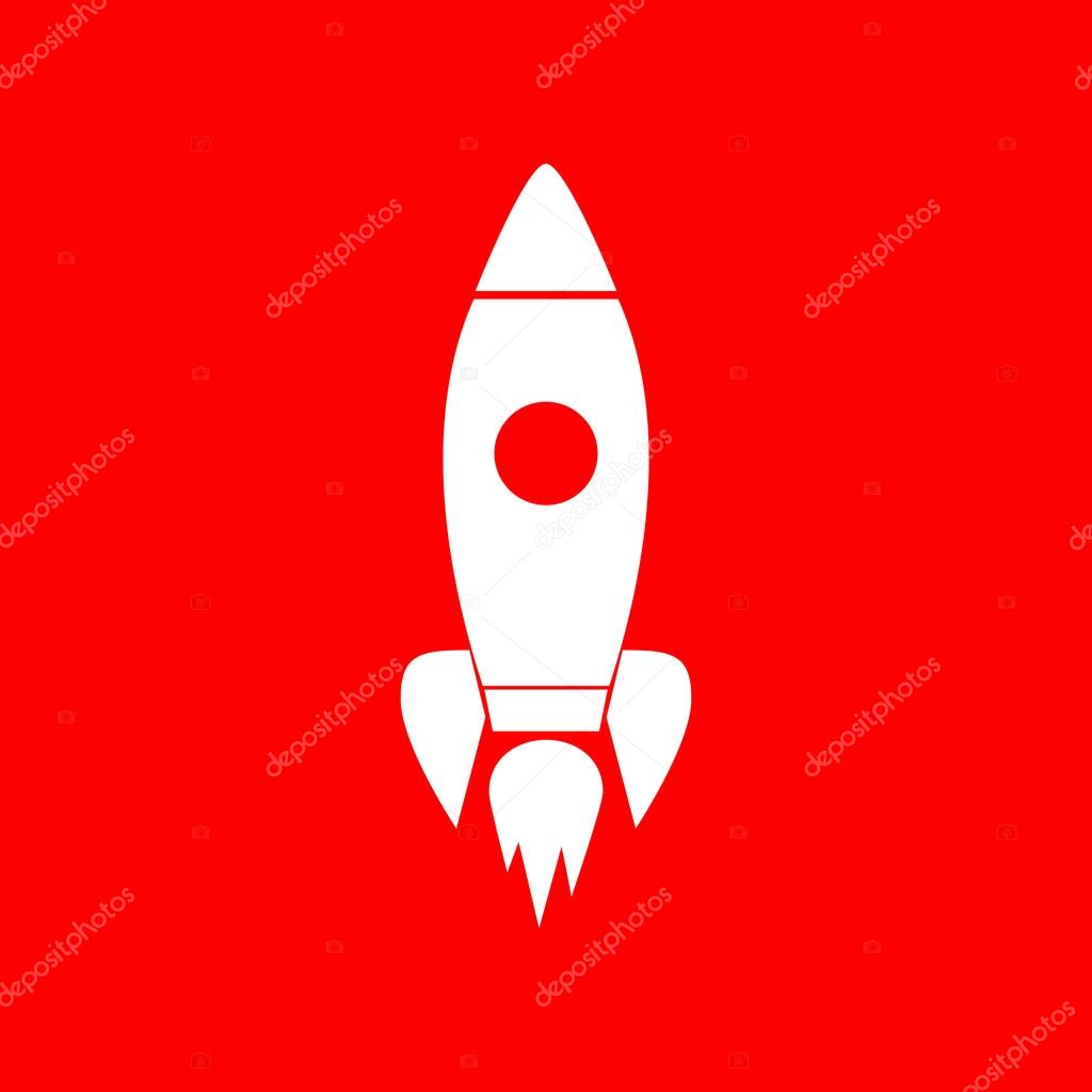 Red Rocket Icon