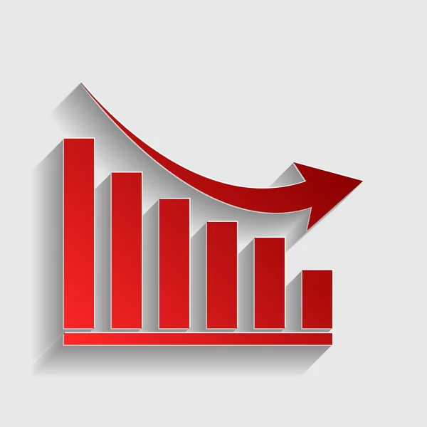 732 Declining graph Vector Images | Depositphotos