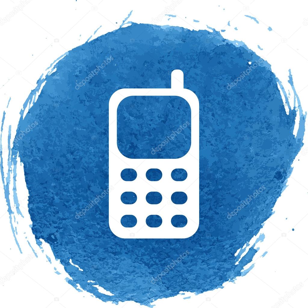 icono de teléfono celular — Archivo Imágenes Vectoriales © Asmati1702 ...