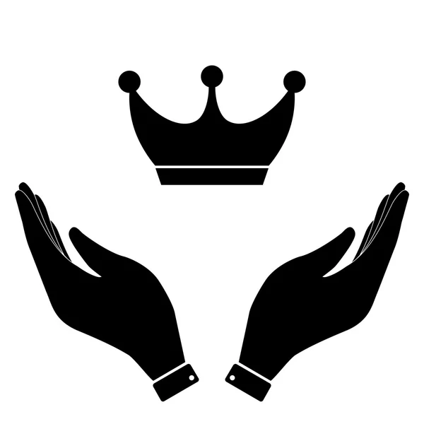100,000 Hand crown Vector Images | Depositphotos