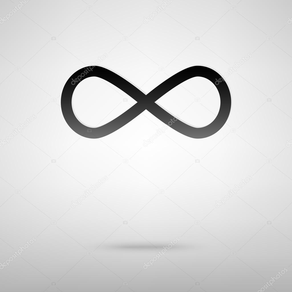 Limitless black icon Stock Vector by ©Asmati1702@gmail.com 96047526