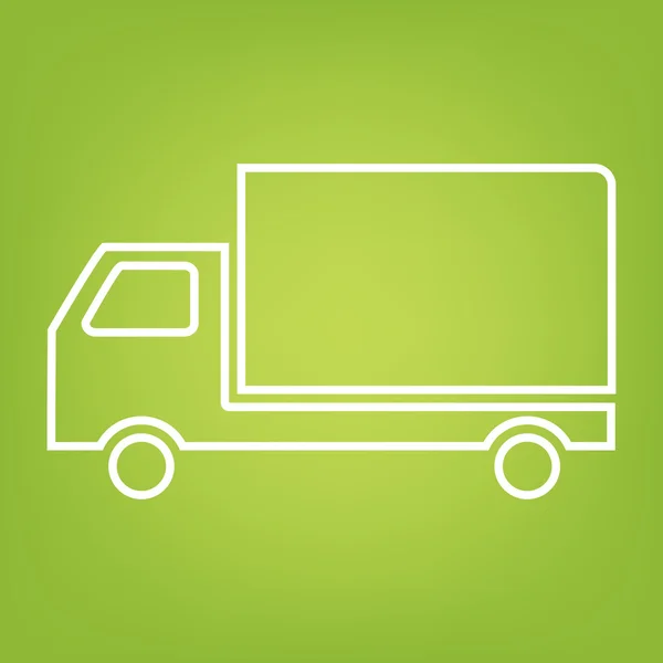 100,000 Green delivery truck Vector Images | Depositphotos