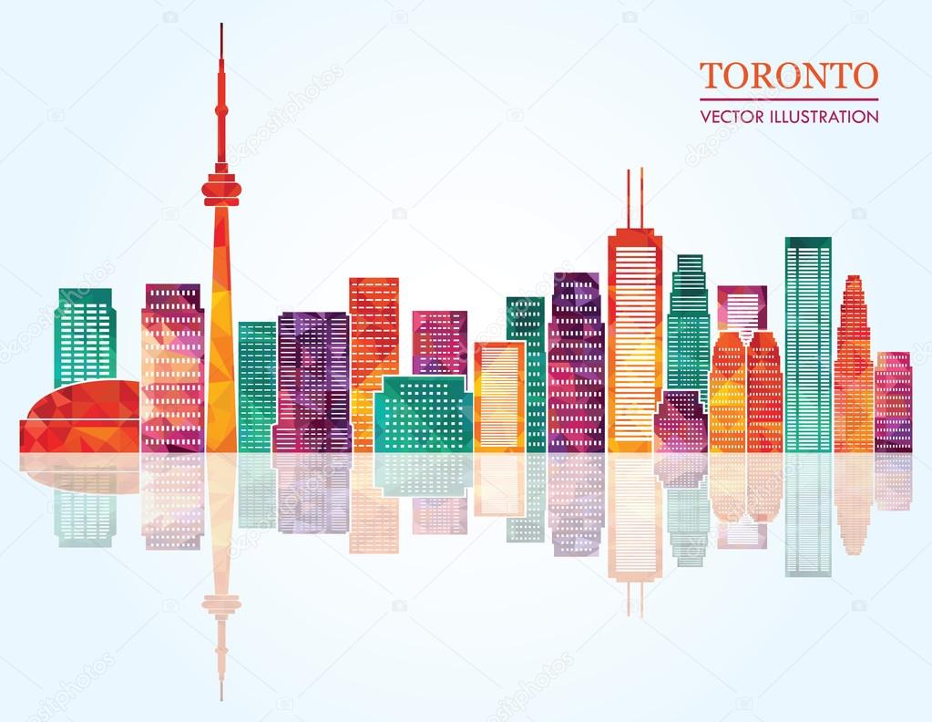 Toronto skyline Stock Vector Image by ©CamillaCasablanca #63567295