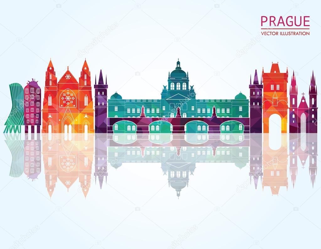 Prague skyline — Stock Vector © CamillaCasablanca #63567691 Prague skyline — Stock Vector © CamillaCasablanca #63567691