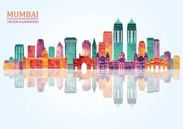 Mumbai skyline Vector Images | Depositphotos