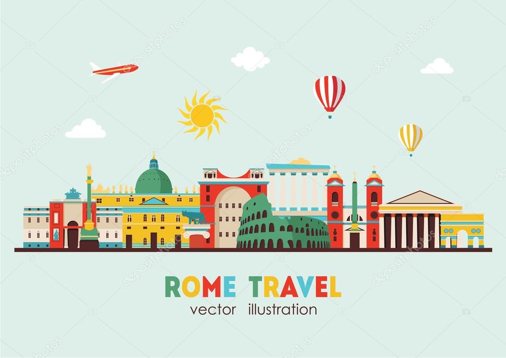 Stock Vector Rome
