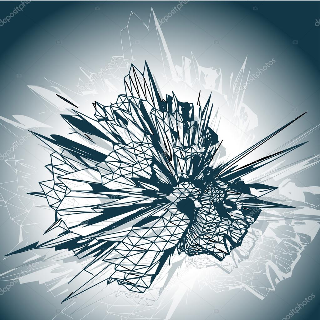 3d Explosion Vector